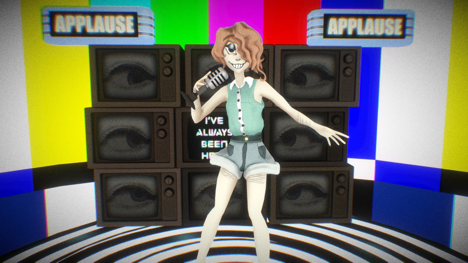Kennith BROADCAST - 3D model by Ellie DB (@elliedb) [07b4e0d] - Sketchfab