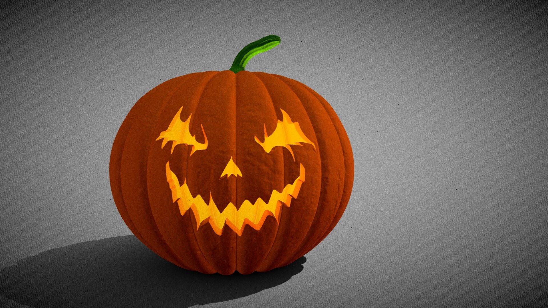 Pumpkin For Halloween Made In MAYA 24 April 2024 - Download Free 3D ...