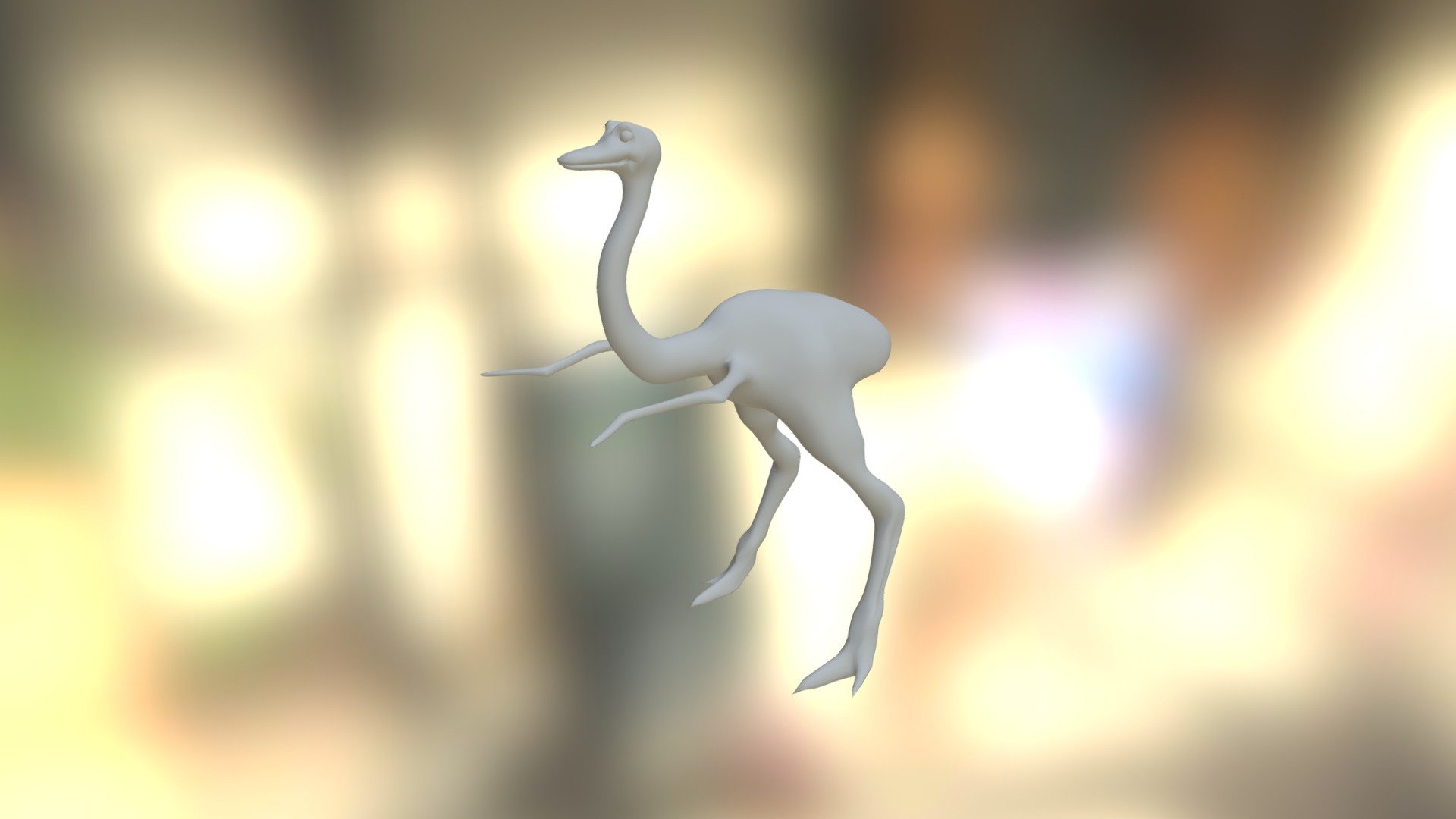 Ostrich - 3D model by vangald [07b5948] - Sketchfab