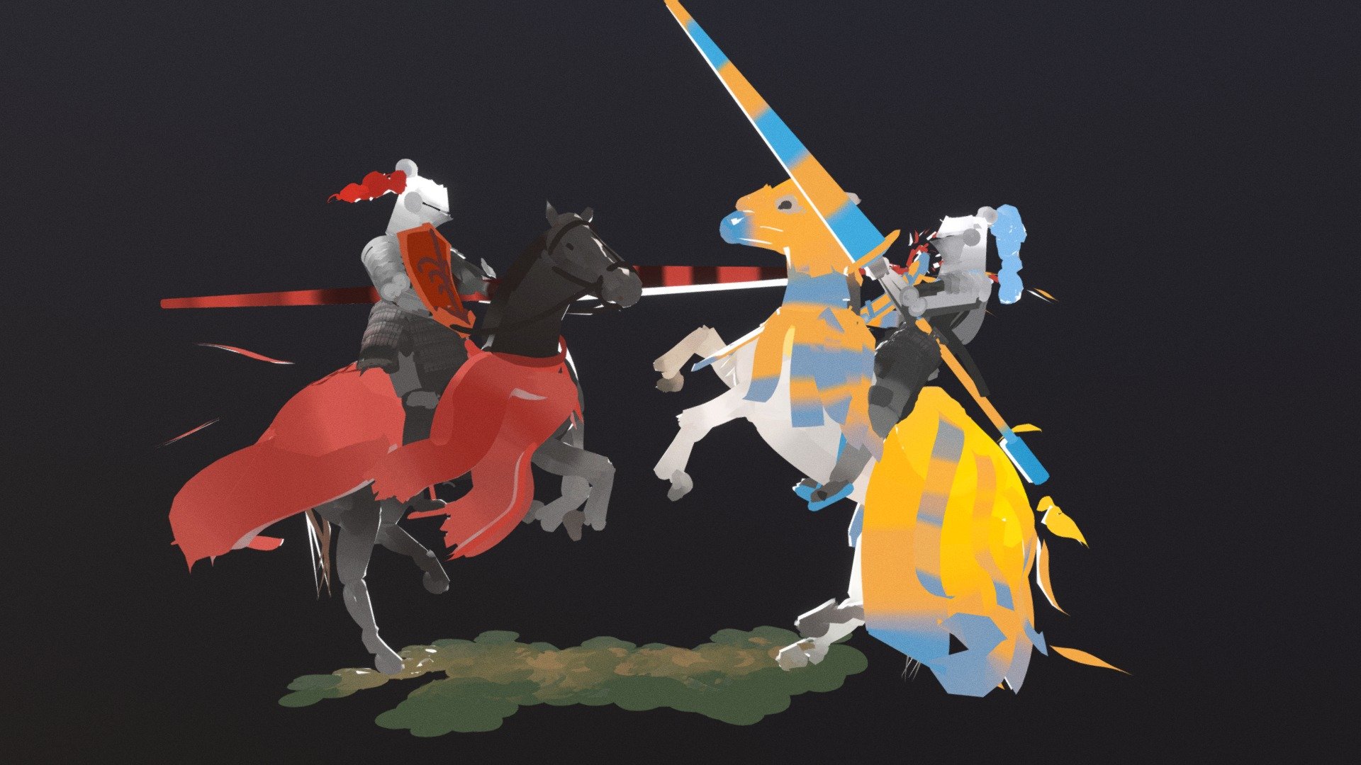 Quill - Joust - 3D model by Nick Ladd (@Nicktheladd) [07b5d4a] - Sketchfab