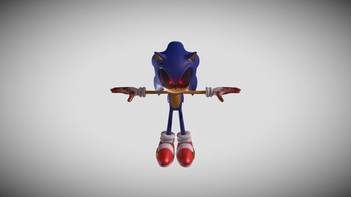 Sonic_exe 3D models - Sketchfab
