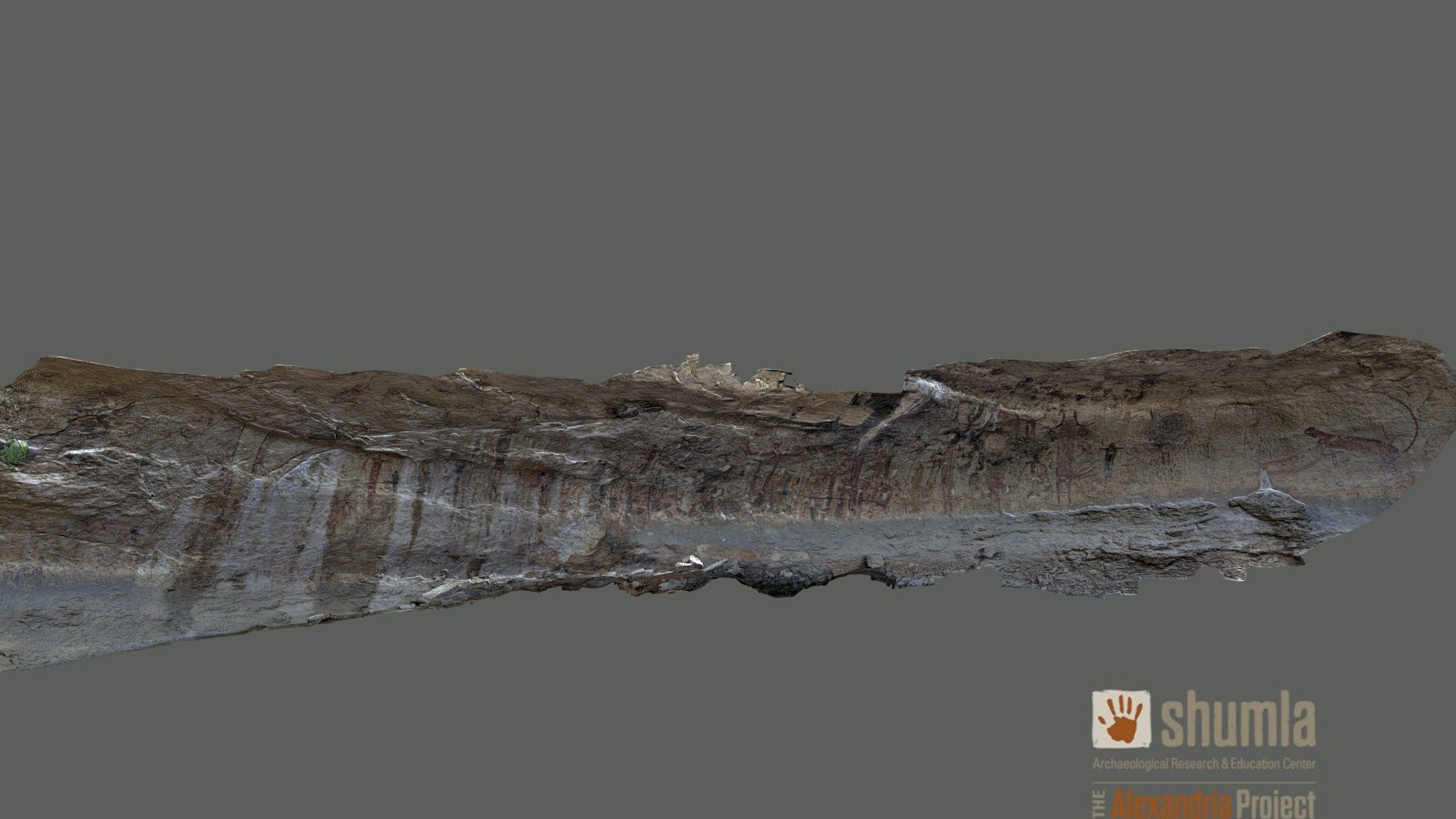 41VV0083 - Panther Cave - Panel 1 Sections 5-11 - 3D model by Shumla ...