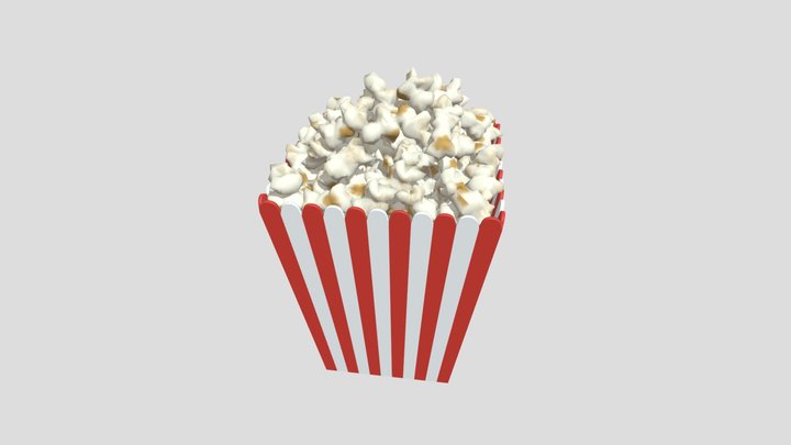 Popcorn 3D models - Sketchfab