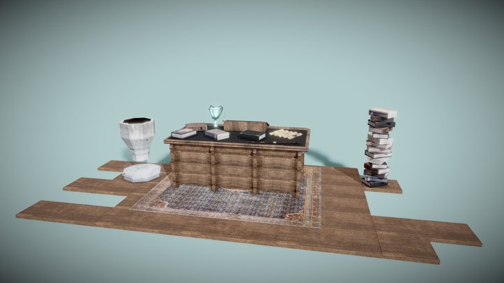 Pensieve 3D models - Sketchfab