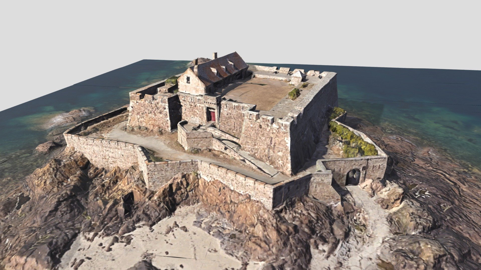 FORT NATIONAL SAINT MALO - Buy Royalty Free 3D model by حسان علية ...