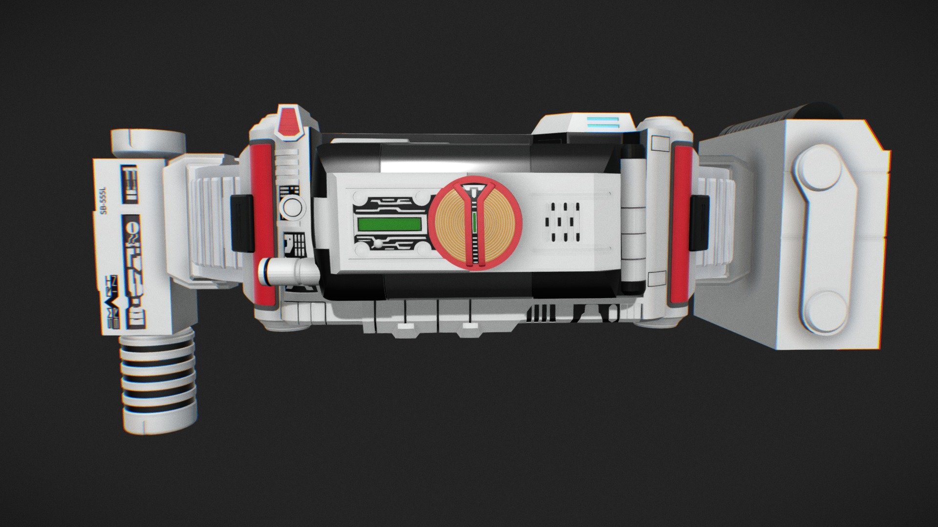 Faiz Gear 3D model | Kamen Rider Faiz - 3D model by Ken NCH (@KenNCH ...