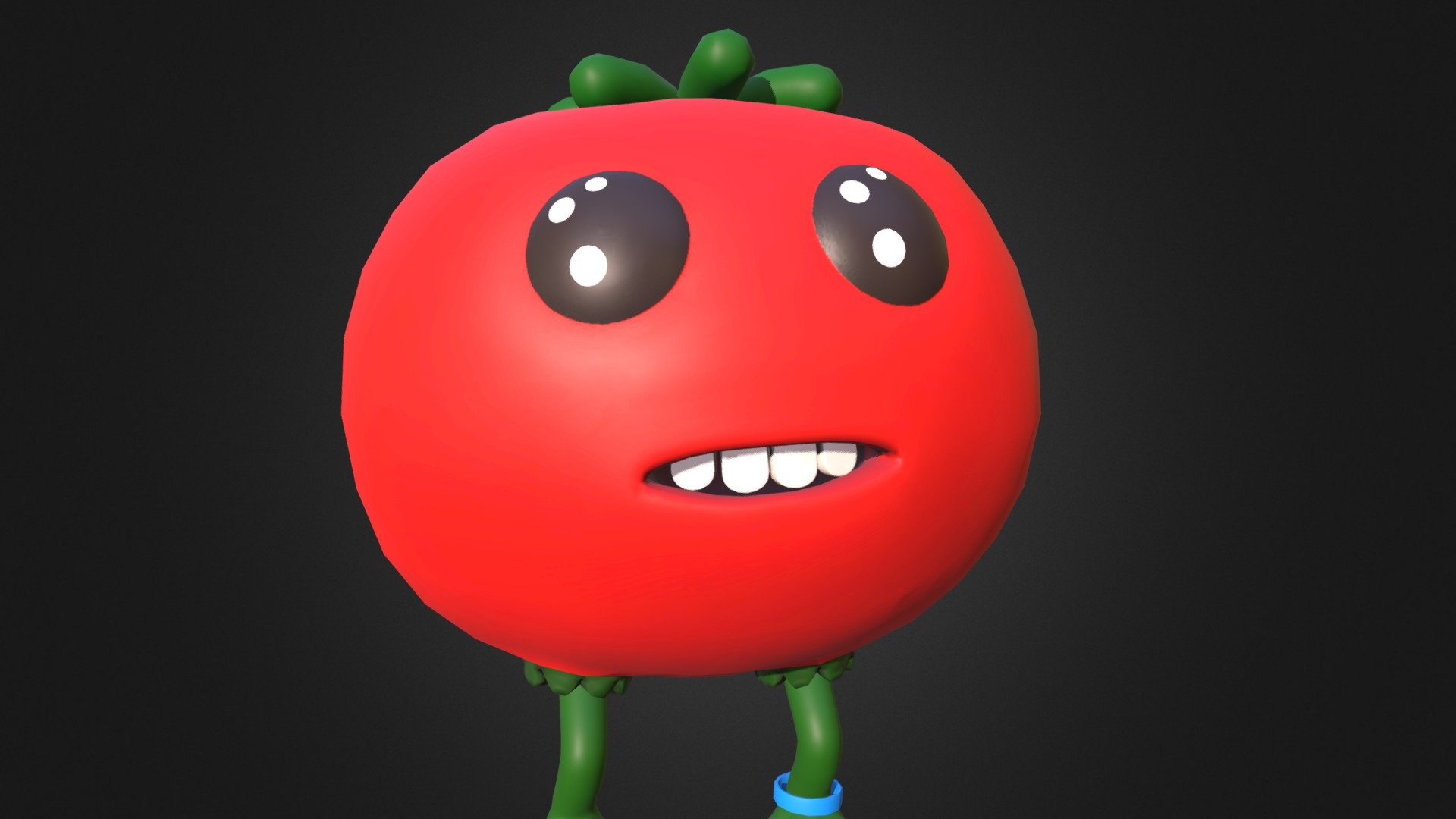 Tomato Guy - 3D model by Sasquatchist [07ba838] - Sketchfab