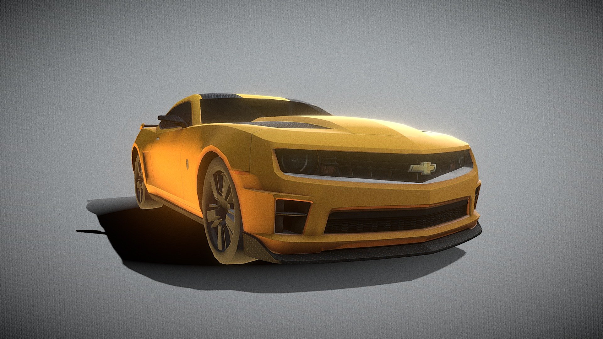 BumbleBee Camaro Transformers Human Alliance - Download Free 3D model ...