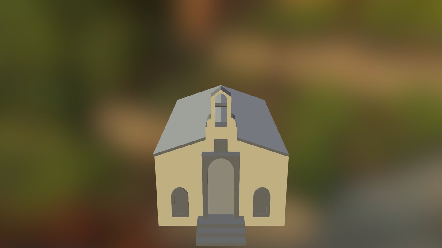 Chapelle - 3D model by elisa_l [07bcc65] - Sketchfab
