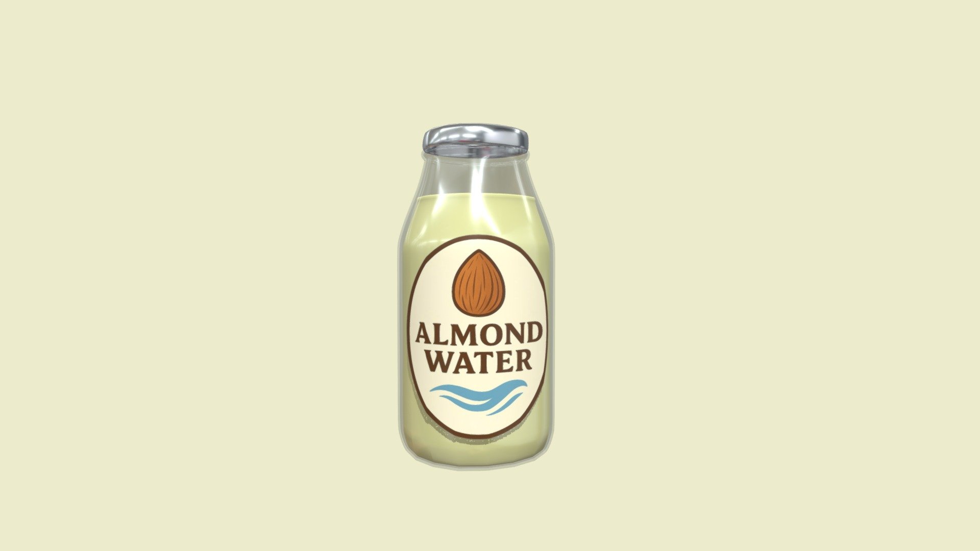 Almond Water - Download Free 3D model by LinVal [07bcea4] - Sketchfab