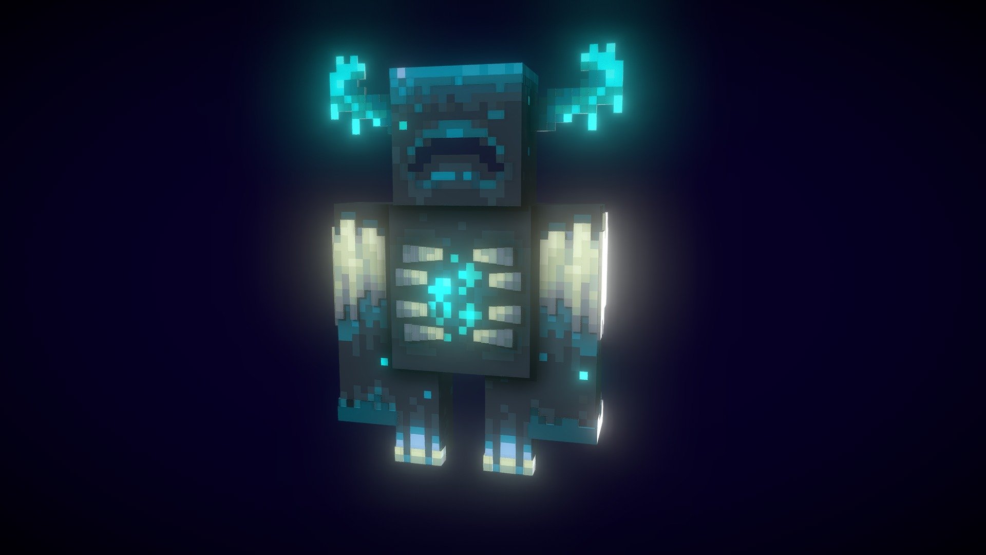 Better Warden minecraft - Download Free 3D model by youssef creation ...