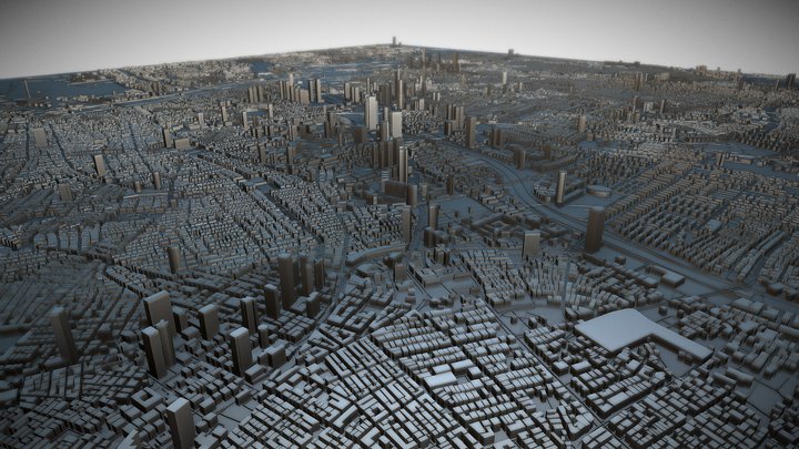 Cities-skyline 3D models - Sketchfab