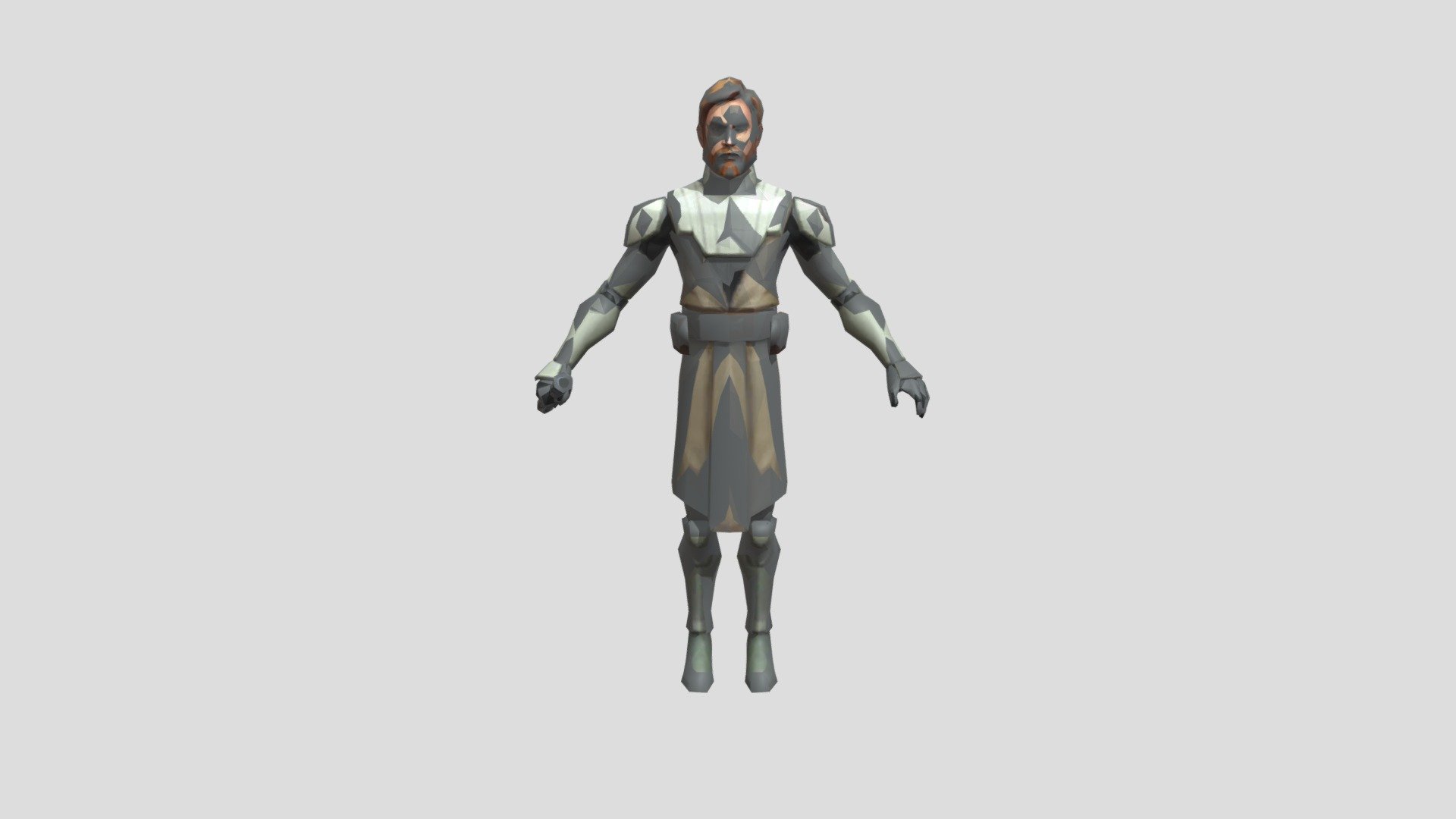 General Obi-Wan Kenobi - Download Free 3D model by Tigerar1 ...