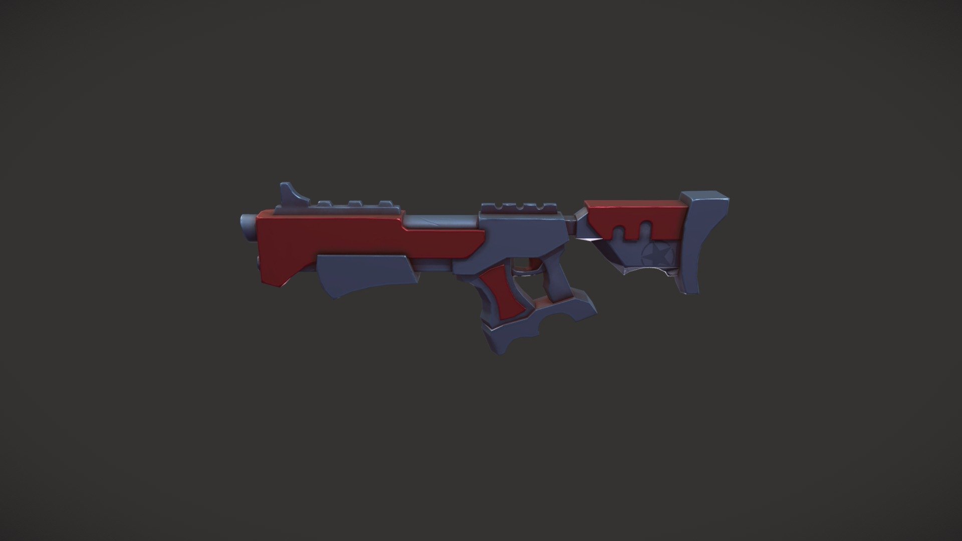 Stylized gun - 3D model by klinton511 [07c1c07] - Sketchfab