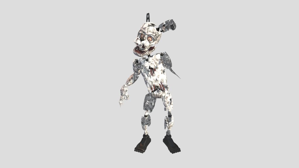 Fanmade-Stylized Springbonnie Springtrap afton - A 3D model collection ...