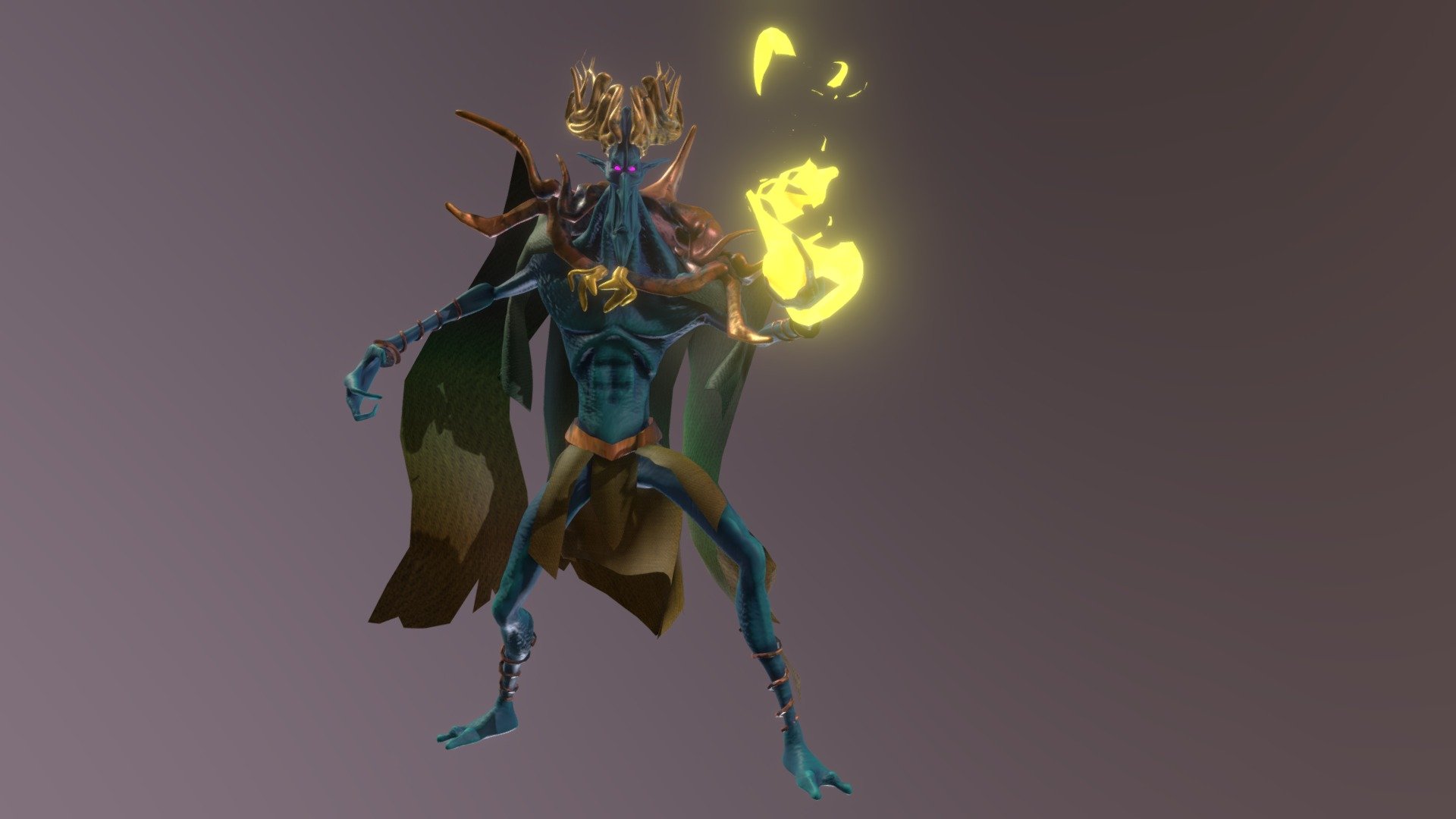 Goblin sorcerer - 3D model by horanbeckman [07c29c4] - Sketchfab