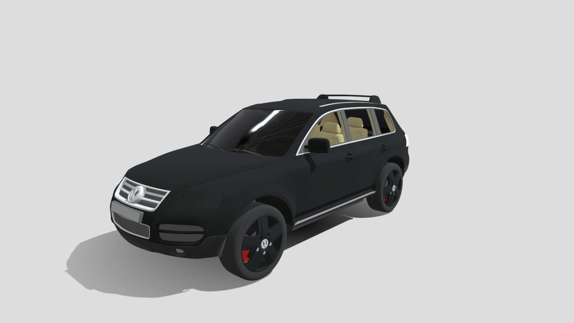Volkswagen Touareg - Download Free 3D model by David_Holiday [07c302e ...