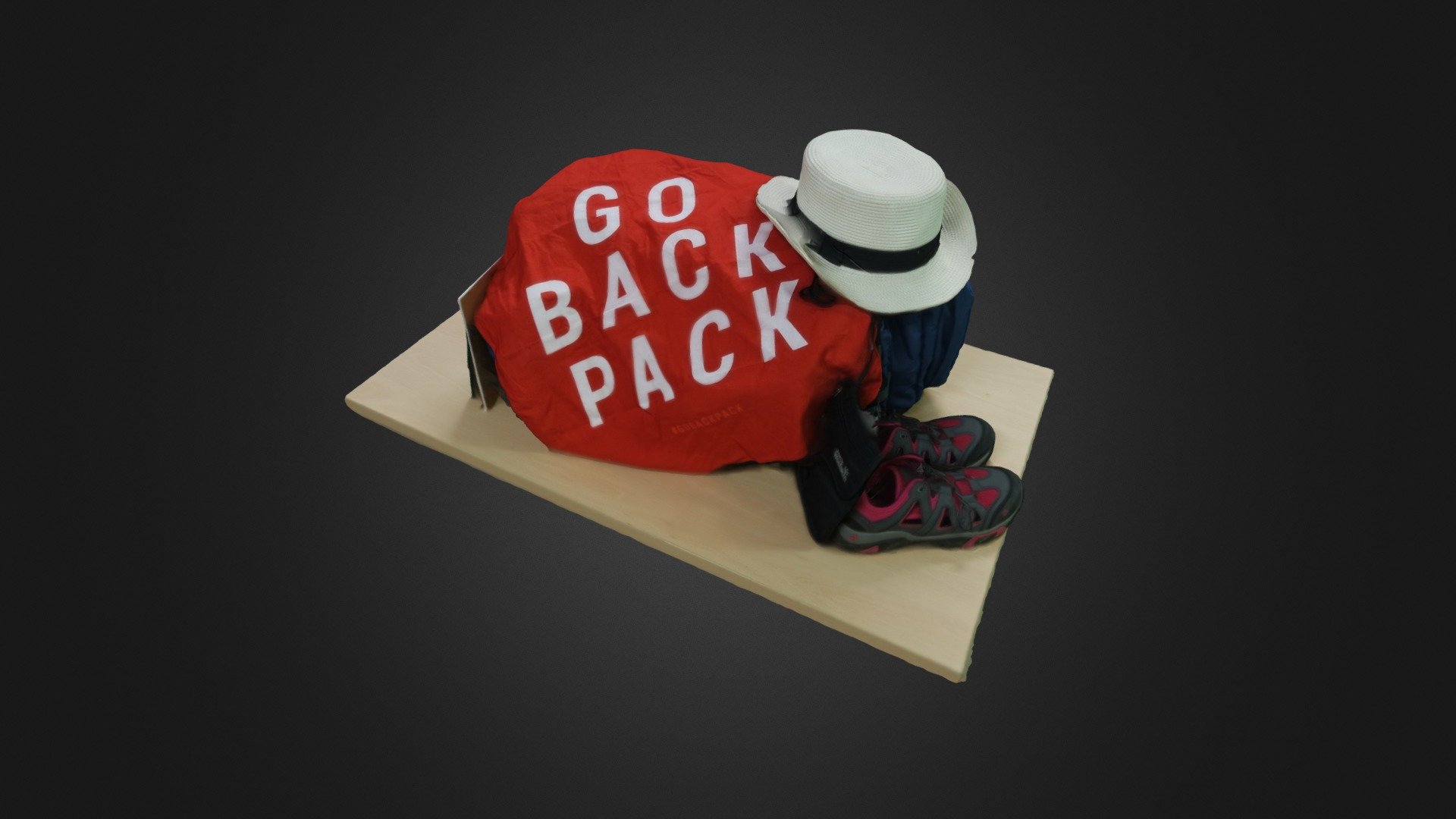 GOBACKPACK! - 3D model by sunroseonthehills [07c38ba] - Sketchfab