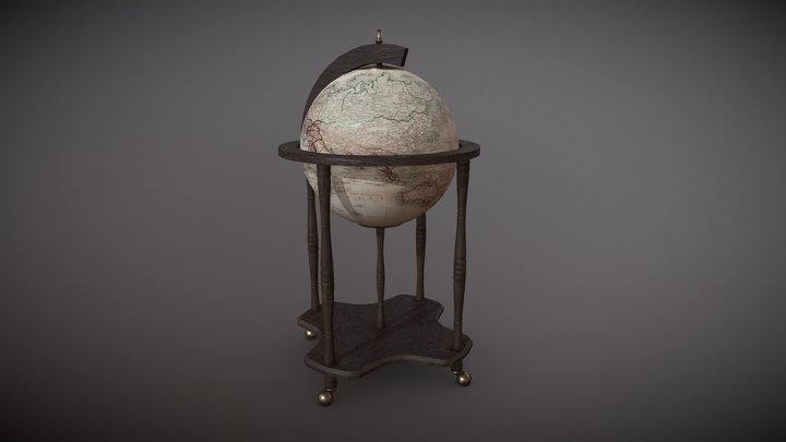 Globe 3D models - Sketchfab