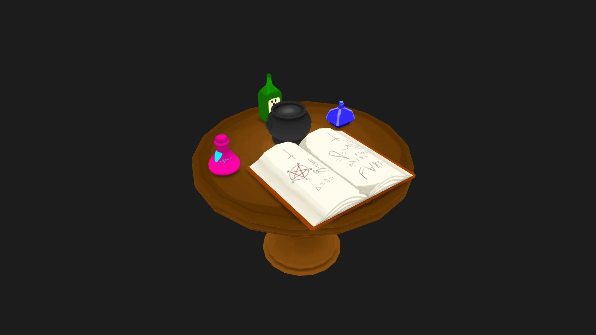 Alchemy Table - 3D model by Colby Griffon (@ColbyGriffon) [07c7cf0 ...