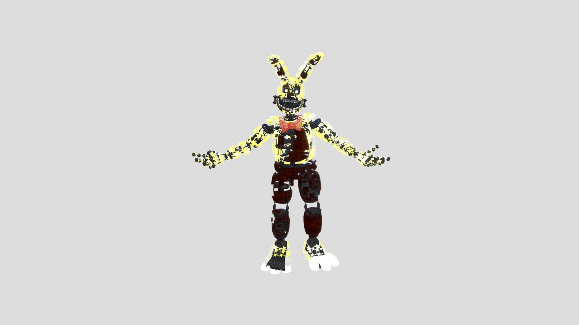 weird springbonnie - Download Free 3D model by shadow springbonnie ...