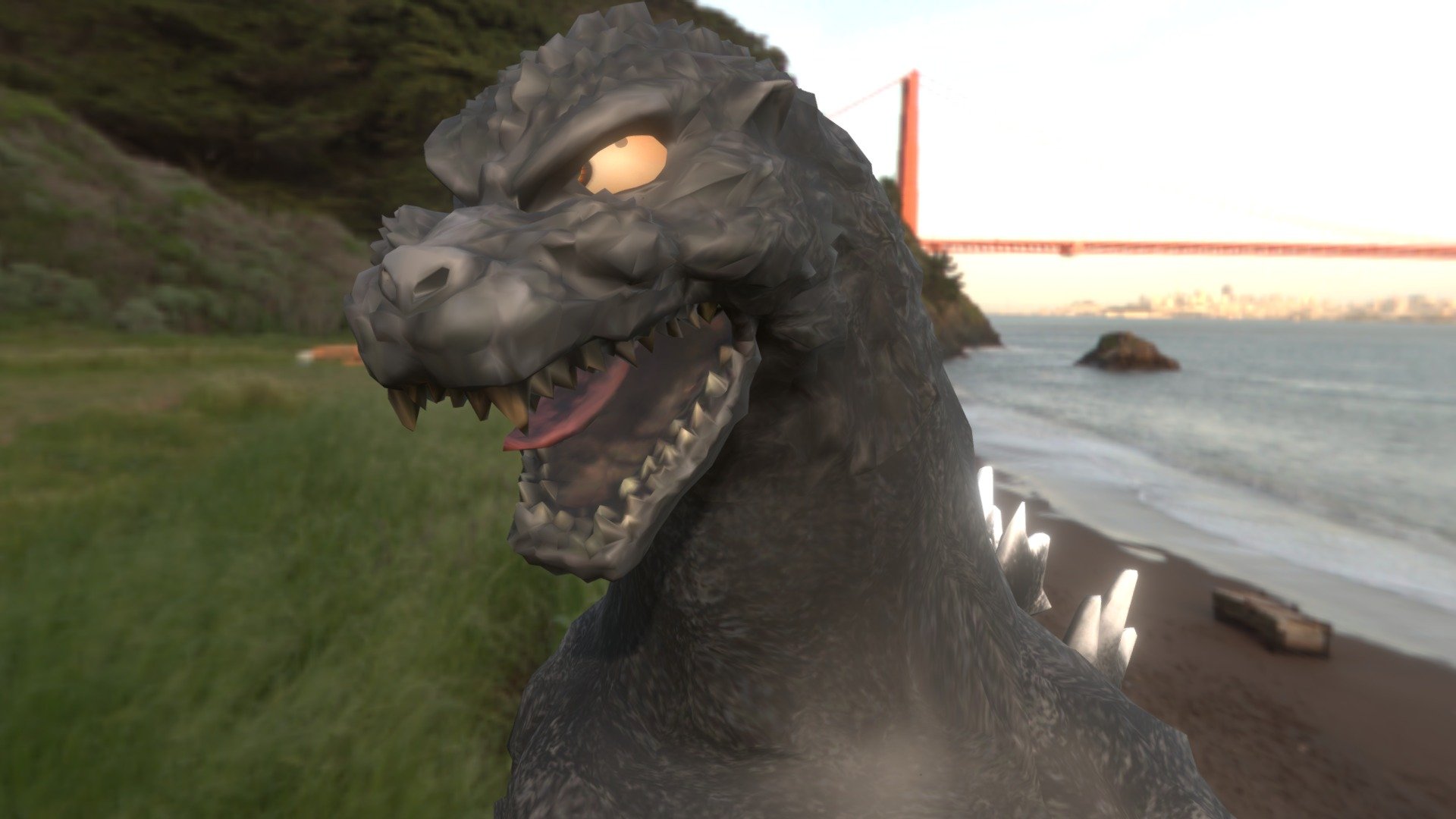 Heisei Godzilla - Download Free 3D model by ann55010970637 [07c8f4a ...
