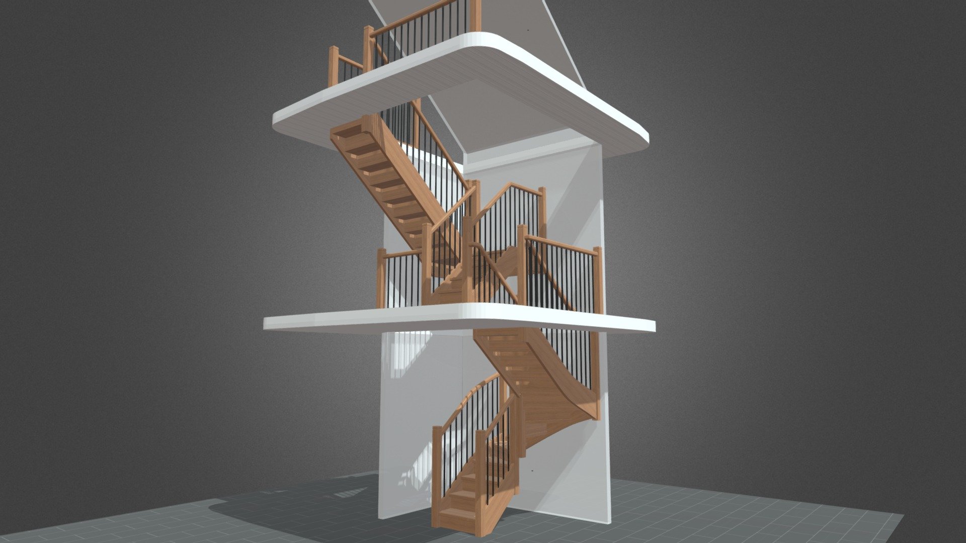 Razvan v1b - 3D model by Arek @ Vonka Stairs (@A.Vonka) [07c9126 ...
