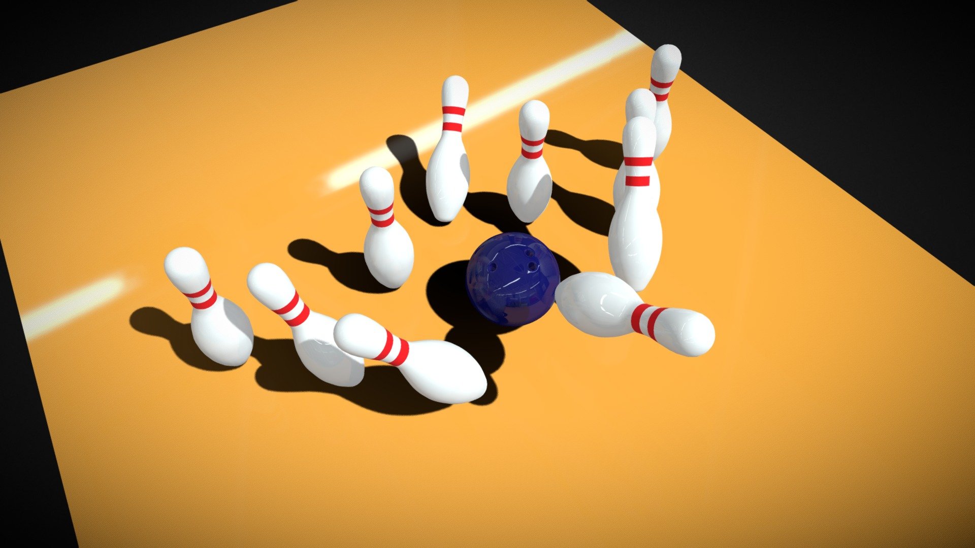 Bowling Scene - 3D model by Sentinel_pi [07c9217] - Sketchfab