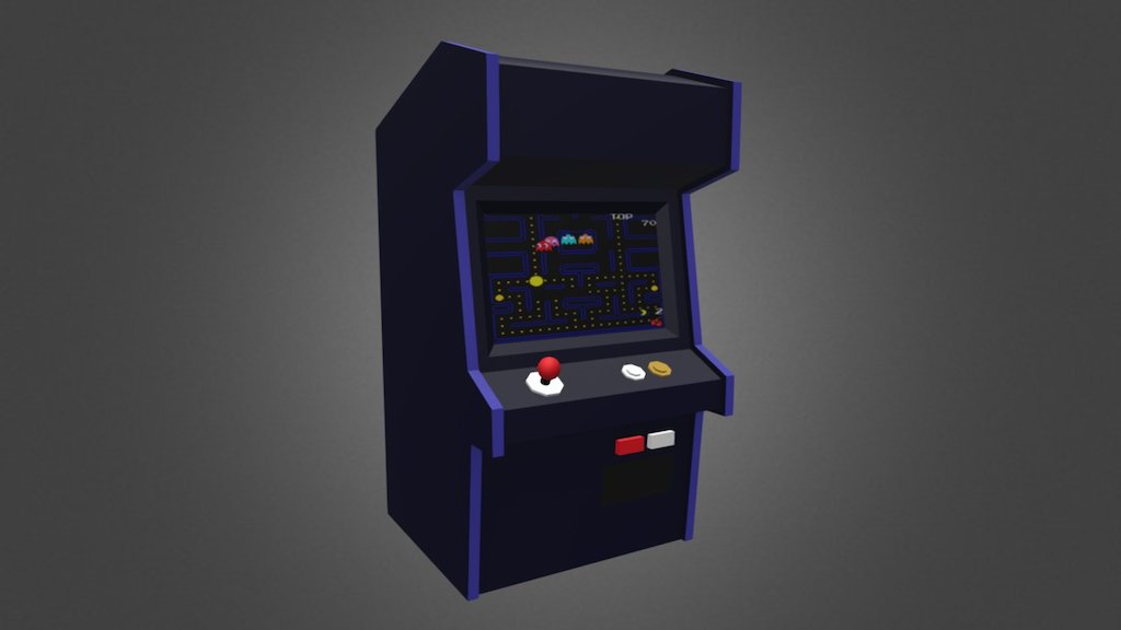 Game machine - 3D model by night_fable [07cb3d0] - Sketchfab