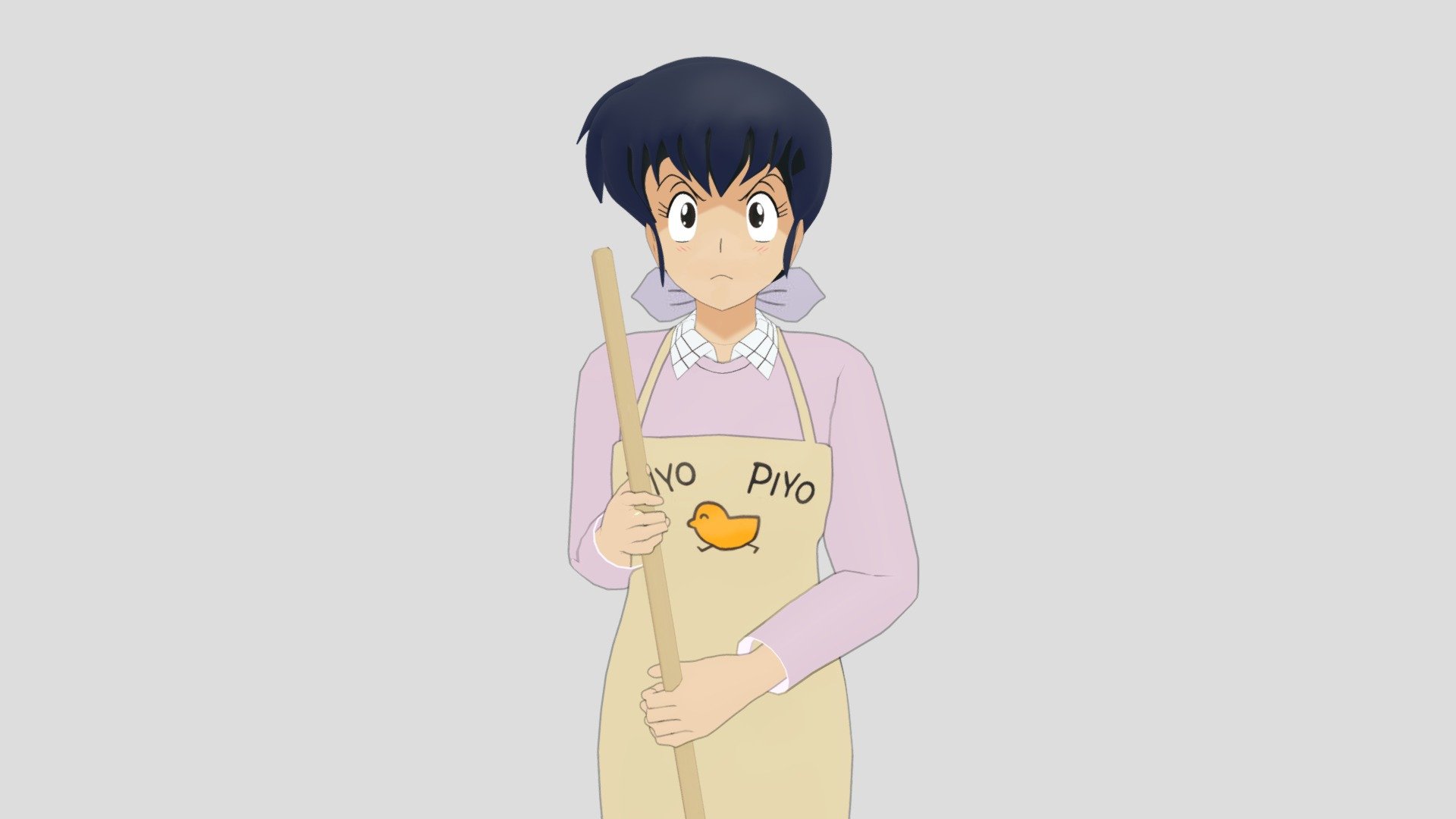 Maison Ikkoku - Otonashi Kyoko - Download Free 3D model by Kuroneko Labs (@kuronekolabs ...