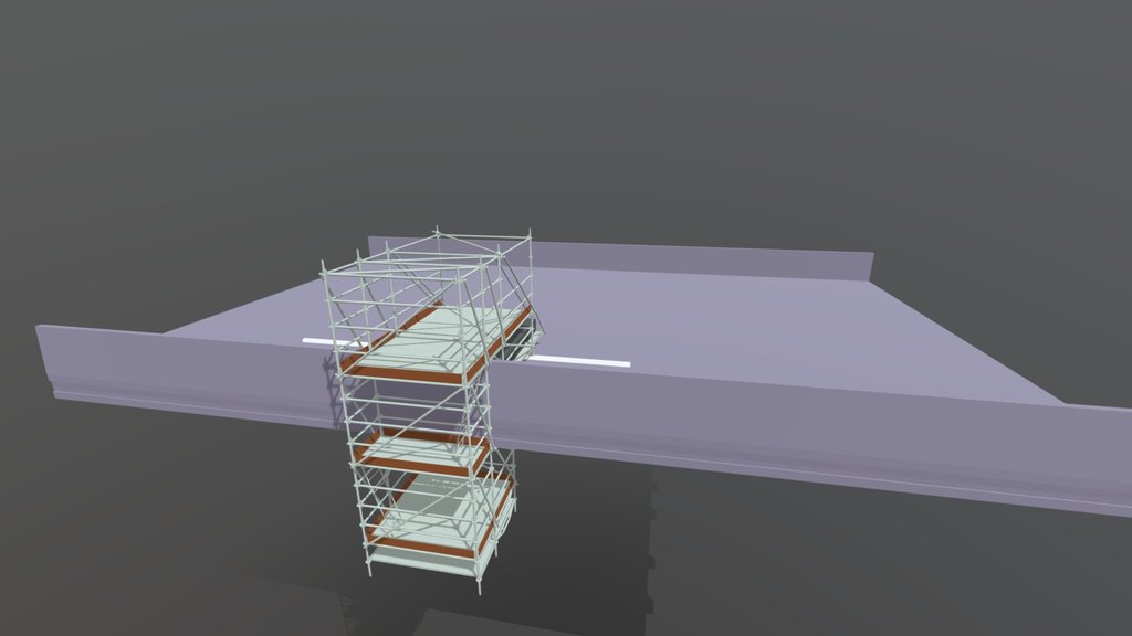 Suspended Scaffolding - A 3D model collection by MEC CAD (@mec_cad ...