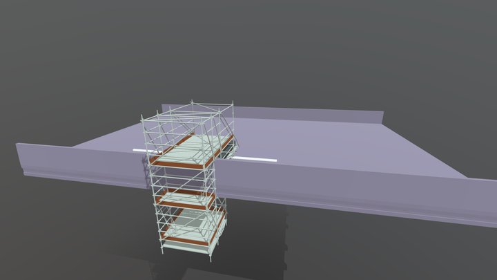 Hanging-scaffolding 3D models - Sketchfab
