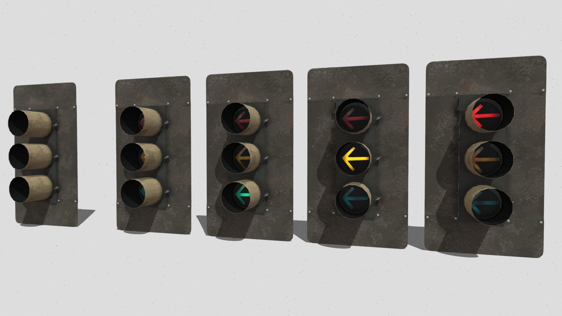 Custom LFE 8-Inch Incandescent Left Turn Signals - Download Free 3D ...