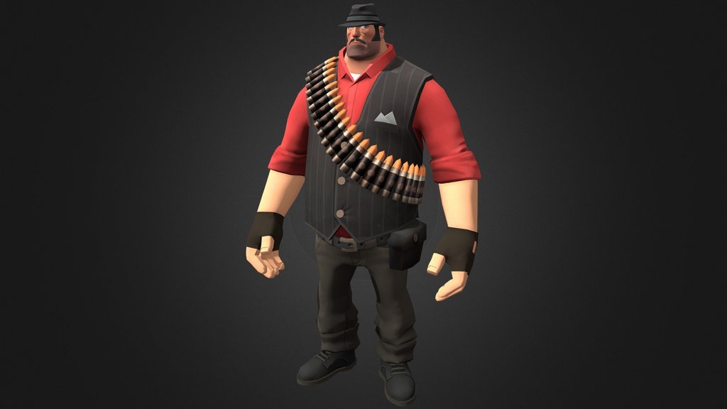 TF2 HEAVY - A 3D model collection by Lanoxys - Sketchfab