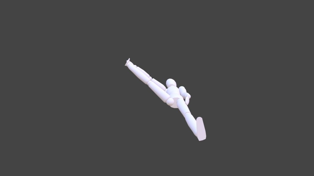 Supta Padangustasana B - 3D model by tamislaw [07d145f] - Sketchfab