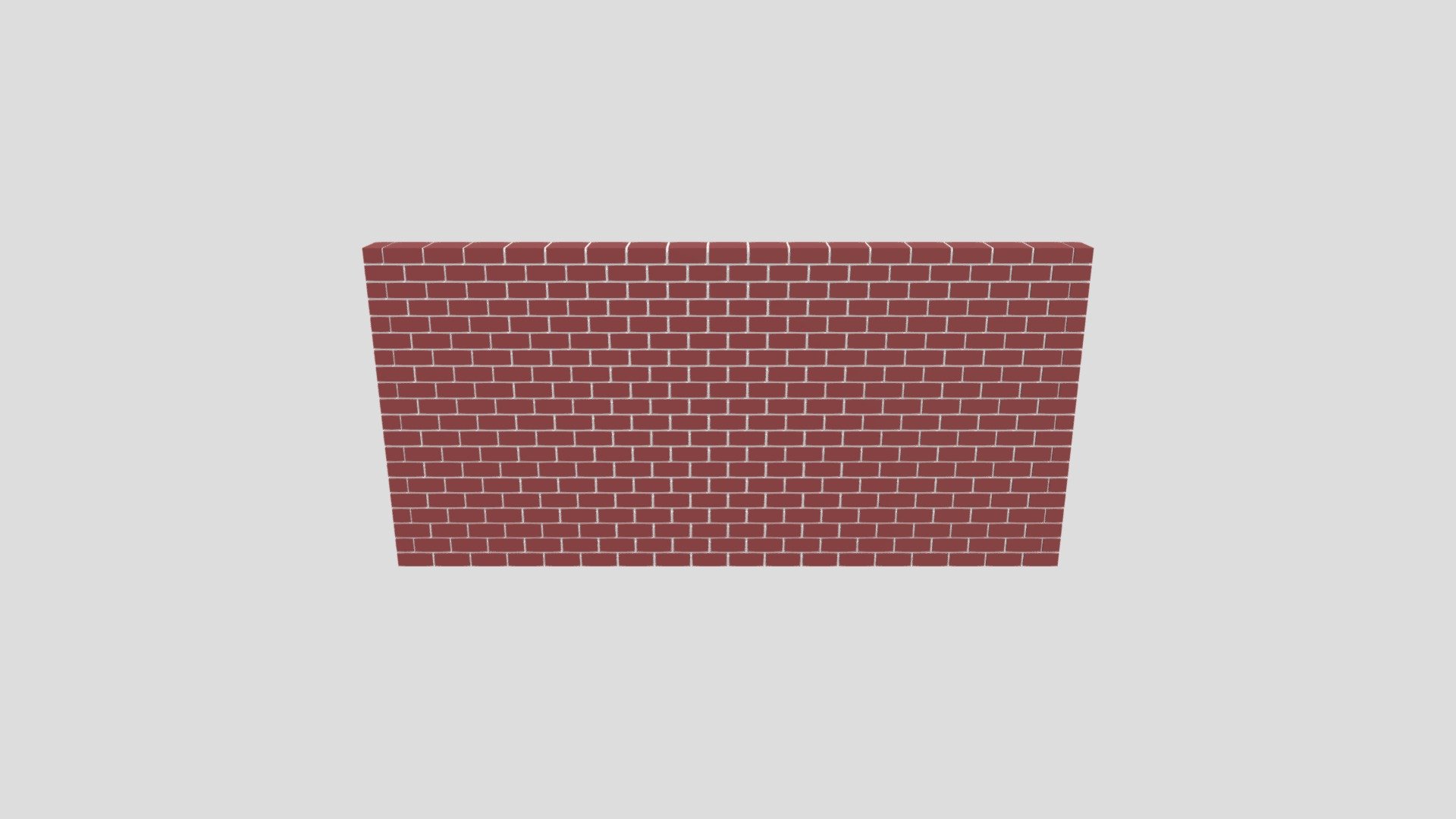 Brick wall from Poly by Google - Download Free 3D model by IronEqual ...
