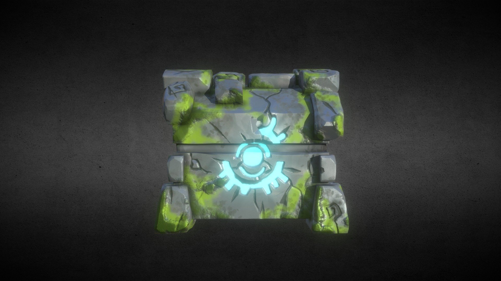 Rock_ Chest - 3D model by MisaelCv [07d3547] - Sketchfab