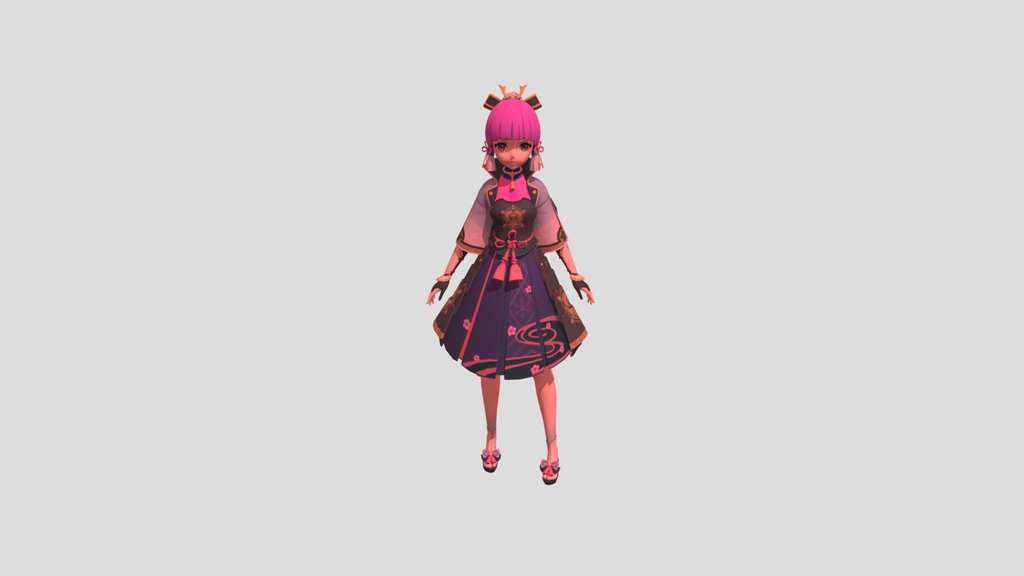 genshin - A 3D model collection by sevastinatimur - Sketchfab