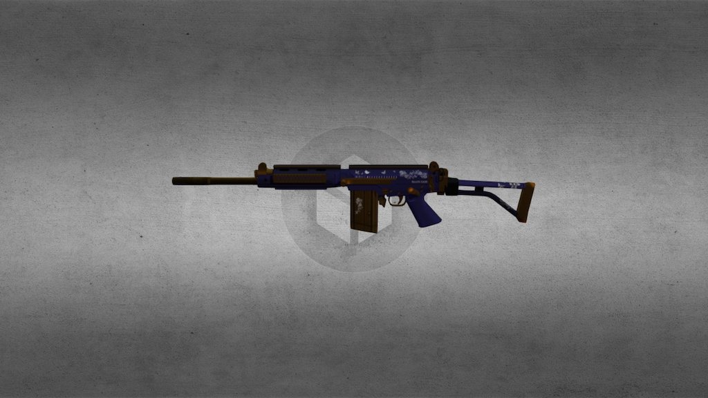 SA58卡农 - 3D model by Nuoyi [07d9660] - Sketchfab