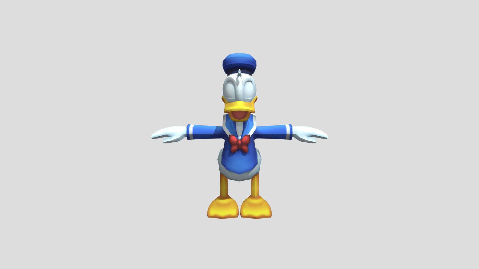 Donald Duck - 3D model by Meg510 [07d9c66] - Sketchfab