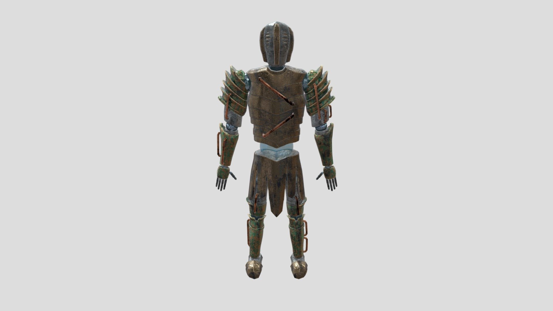 Shield Bearer Character - 3D model by Raman Mandavia (@daddyhercules909 ...
