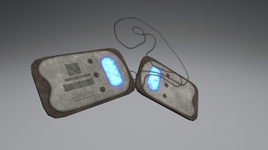Fallout 4 - Holotag Retexture - 3D model by ClearanceClarence [07da80d ...
