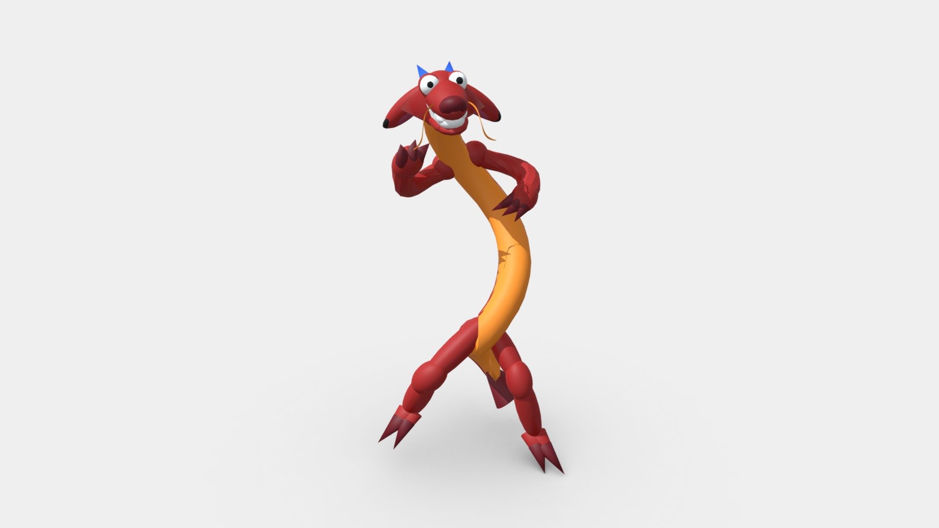 Mushu - Download Free 3D model by Regine Tvedt Heien (@ReHonora ...