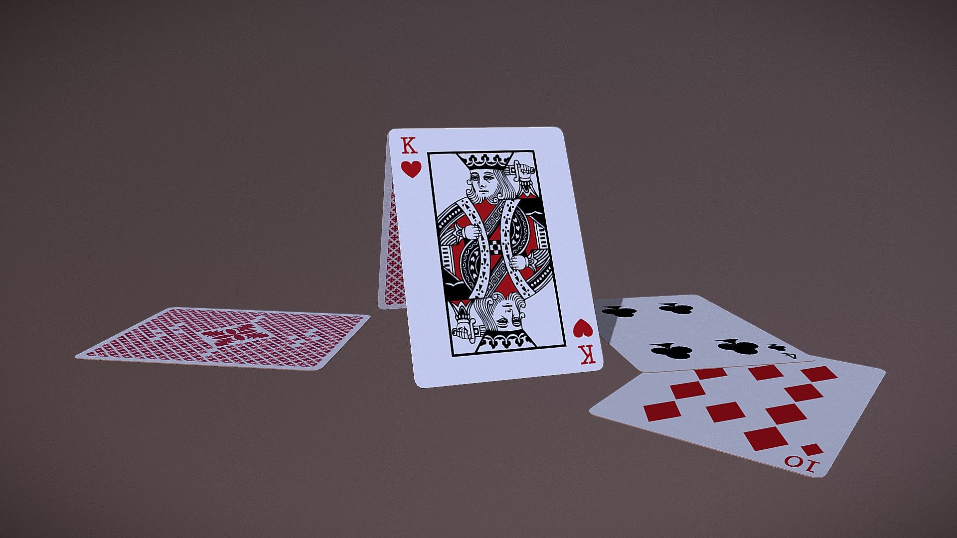 Poker Cards - 3D model by Delwyn (@dappiah) [07dbe42] - Sketchfab