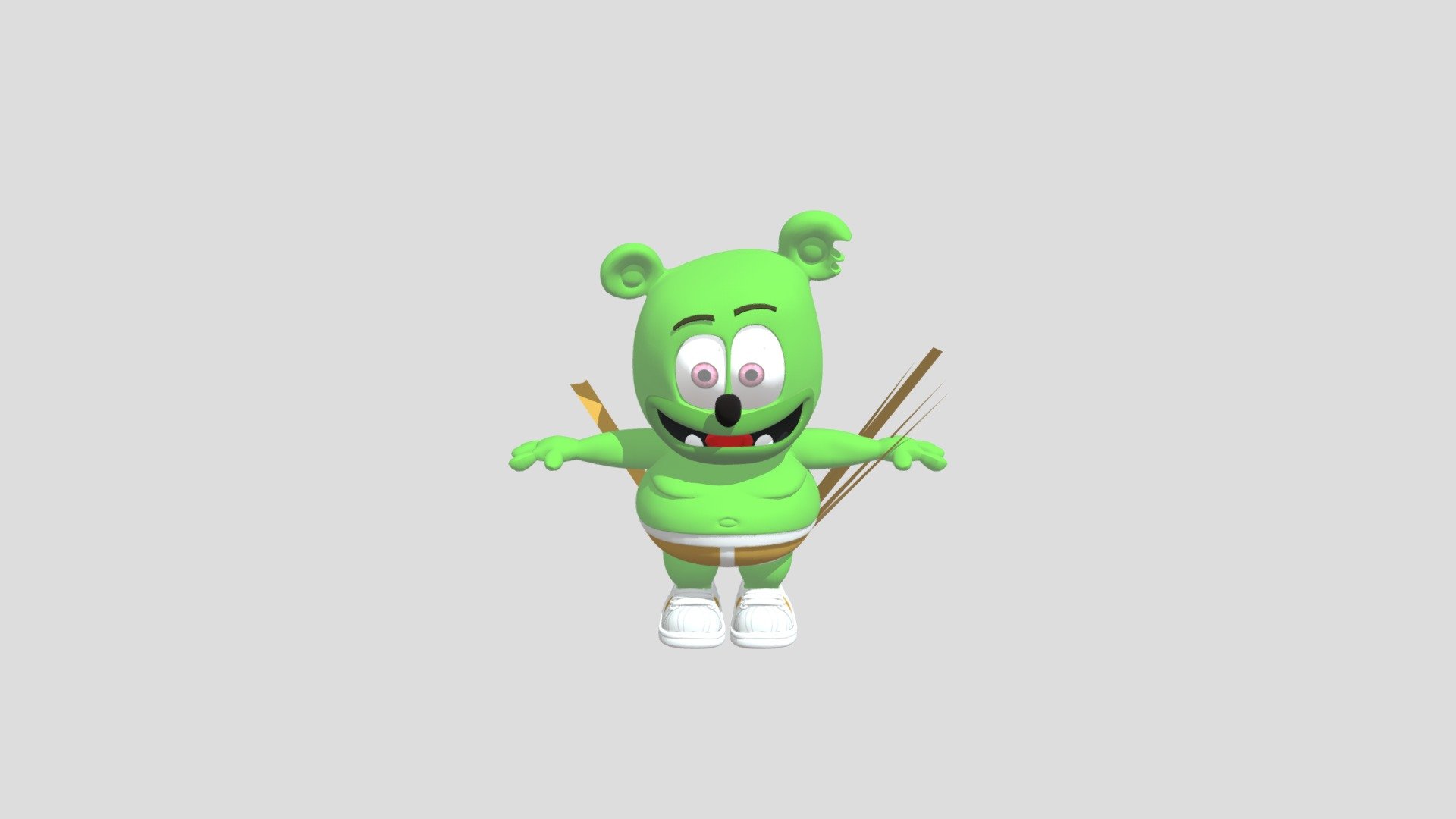 Gummibar With Red Eyes - Download Free 3D model by SMG96 ...