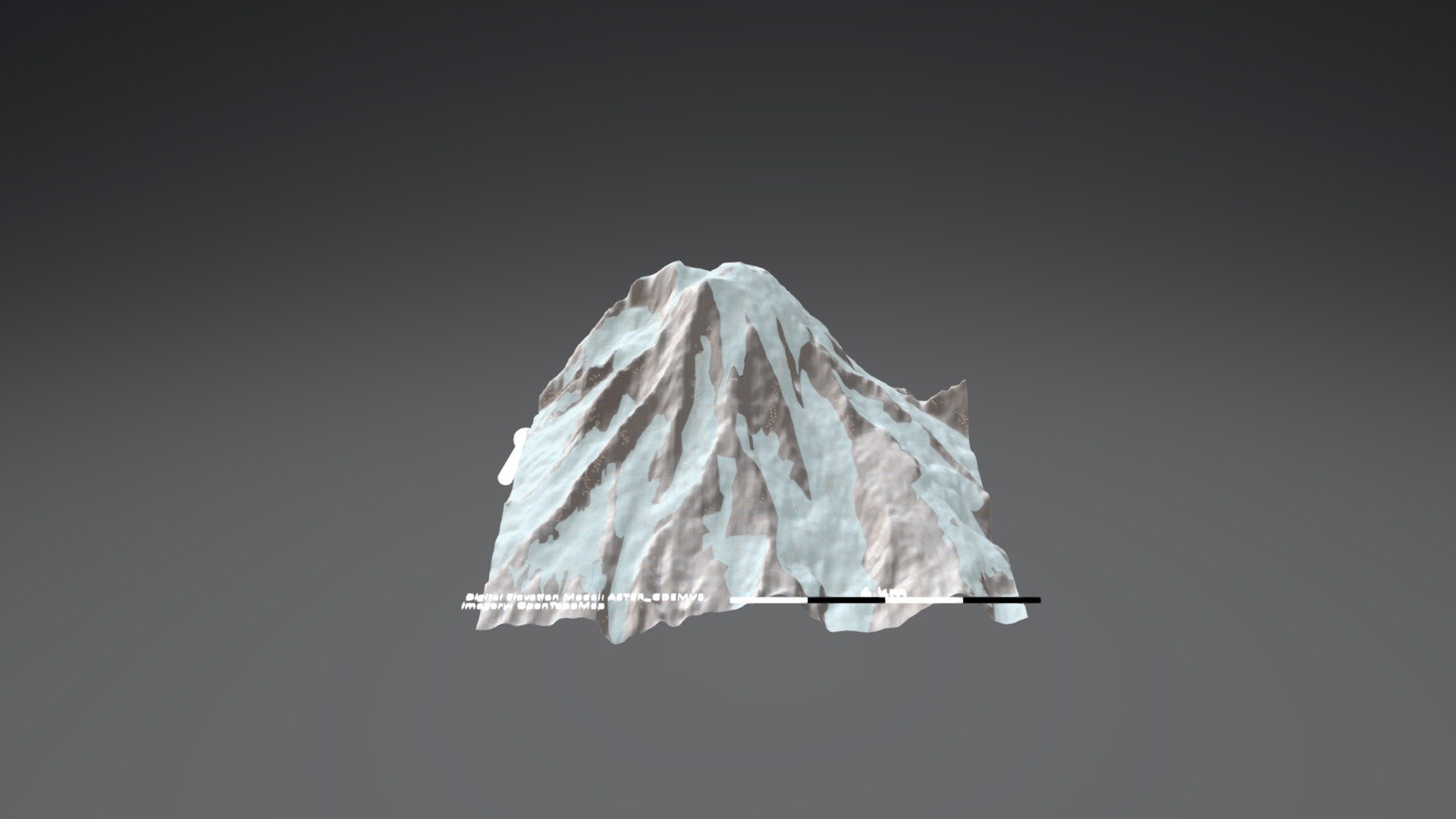 mount rainier topographic map - Download Free 3D model by jarrodstiver ...
