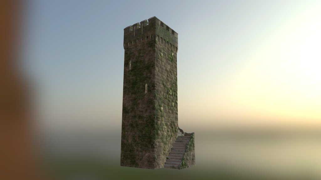 Tower - 3D model by Andrei CG (@aagames) [07df8a5] - Sketchfab