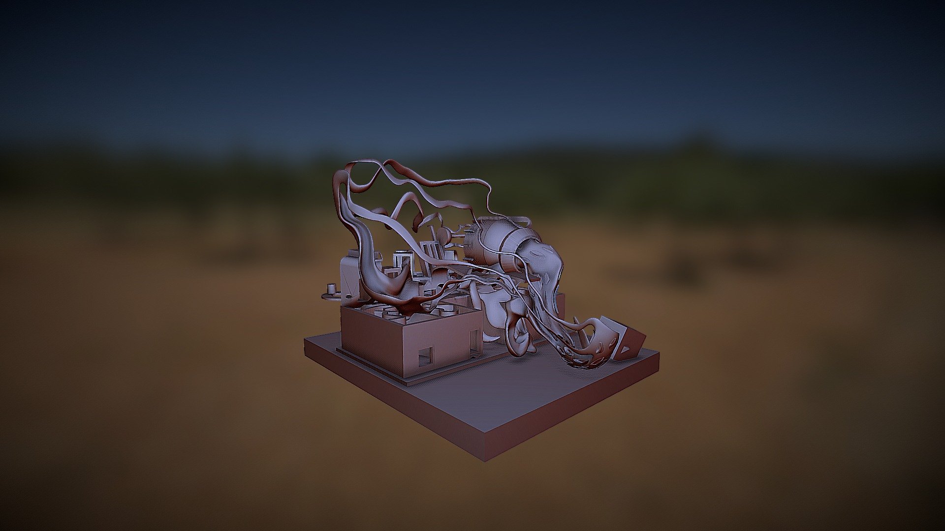 invasion - 3D model by alainPaparone (@Theotormon) [07dfe69] - Sketchfab