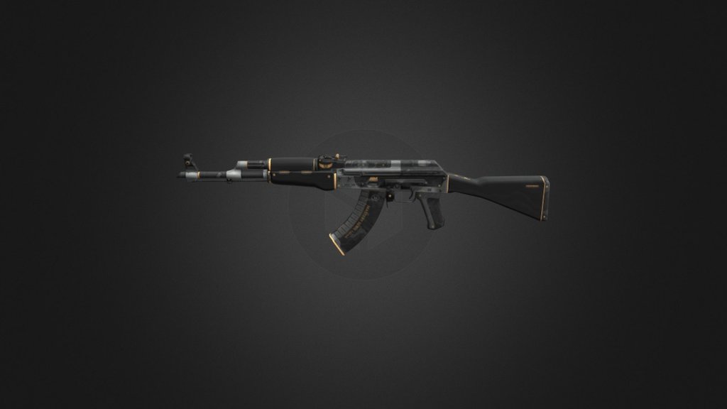 AK-47 | Elite Build - 3D model by krakencommunity [07e33d1] - Sketchfab