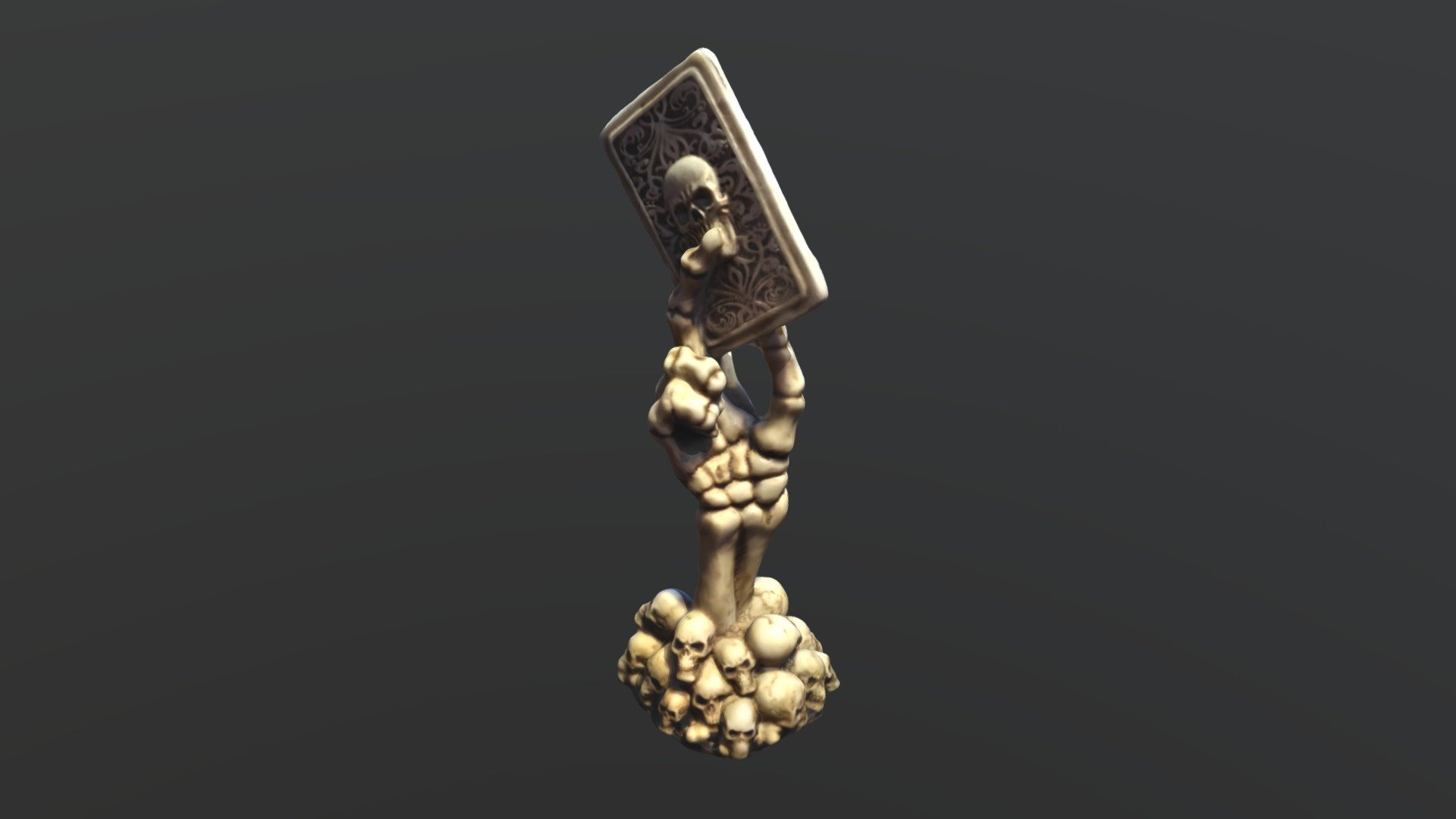 Skeleton Poker Hand - Buy Royalty Free 3D model by Mindshower [07e632b ...